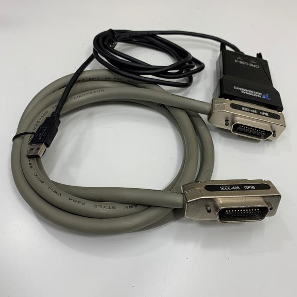 Combo National Instrument GPIB-USB-A GPIB Adapter Dài 2M 6.5ft + Cable ...
