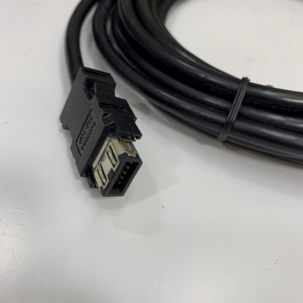Cáp OEM Mitsubishi Encoder Cable MR-J3ENSCBL10M-L/H Dài 10M 33ft For ...