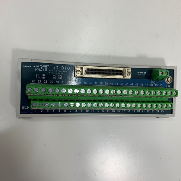 Cầu Đấu AJINEXTEK ATX T50-DIO Terminal Block With Cable SCSI II 50 Pin ...