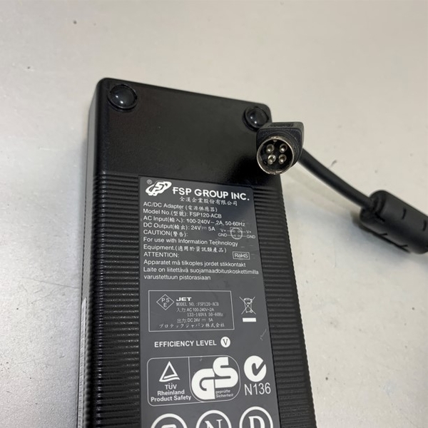 Adapter 24V 5A 120W FSP Group INC FSP120-ACB Connector Size 4 PIN Mini ...