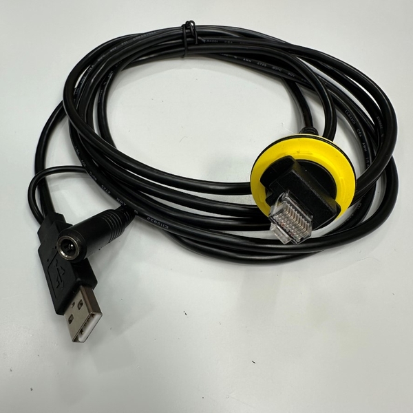 Cáp 2.5M 8.4ft Cognex DM8500-USB-00 Dataman Barcode Reader Scanner ...