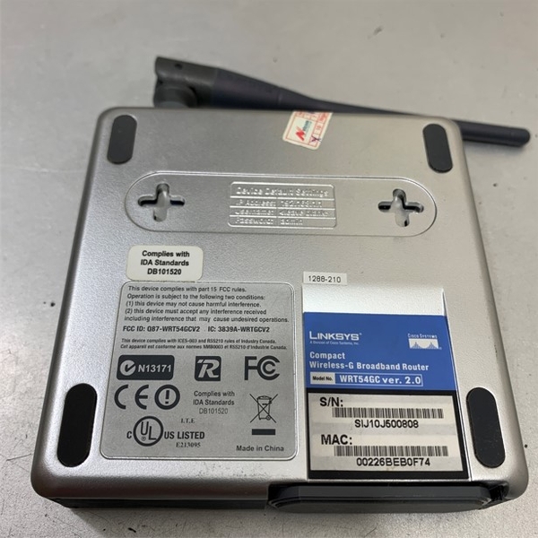 Bộ Phát Không Dây Accesspoint Wireless Router Linksys WRT54GC Hàng Đã ...