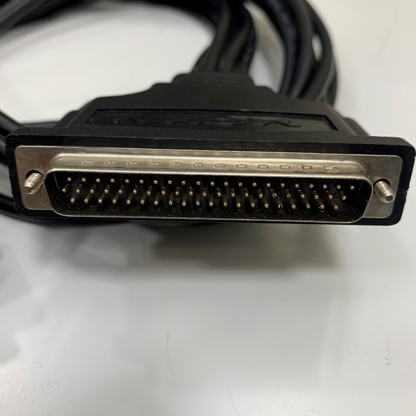 Cáp Moxa CBL-M62M9x8-100 DB62 Pin Male to 8 x DB9 Pin Male Cable RS-232 ...