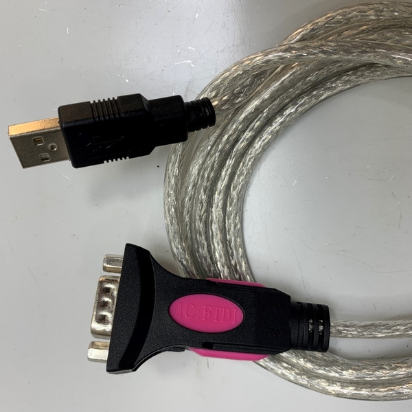 Cáp FTDI Chip USB to Serial Adapter Dài 1.8M OEM HighTek HU-108A USB ...