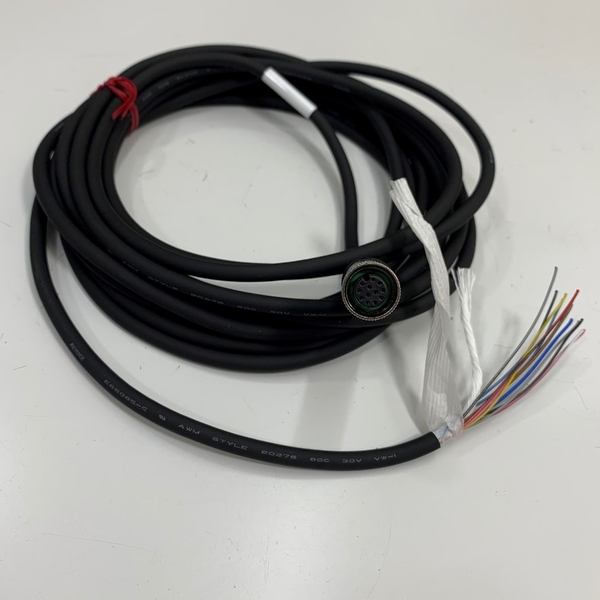 Cáp Điều Khiển Keyence GS-P12C5 Dài 3.8M 13ft Connector M12 12 Pin ...