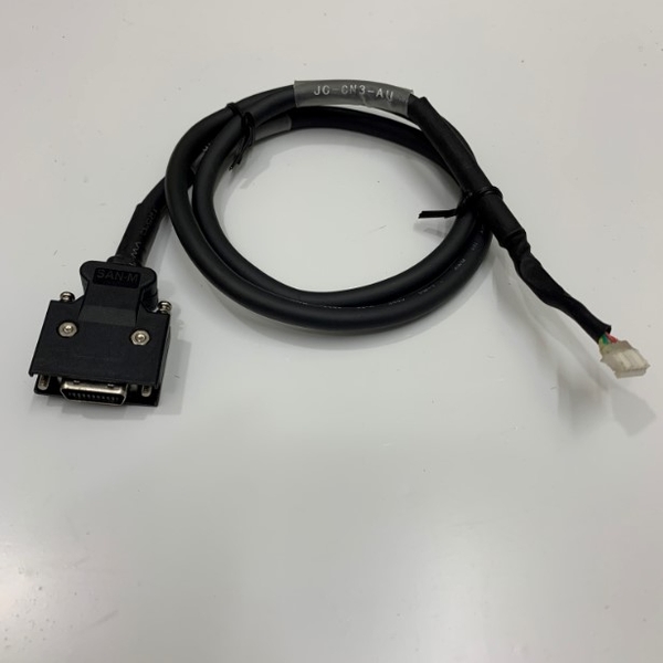 Cáp Mitsubishi JC-CN3-AU Dài 0.8M Cable MDR 20 Pin Male to 6 Pin Molex ...