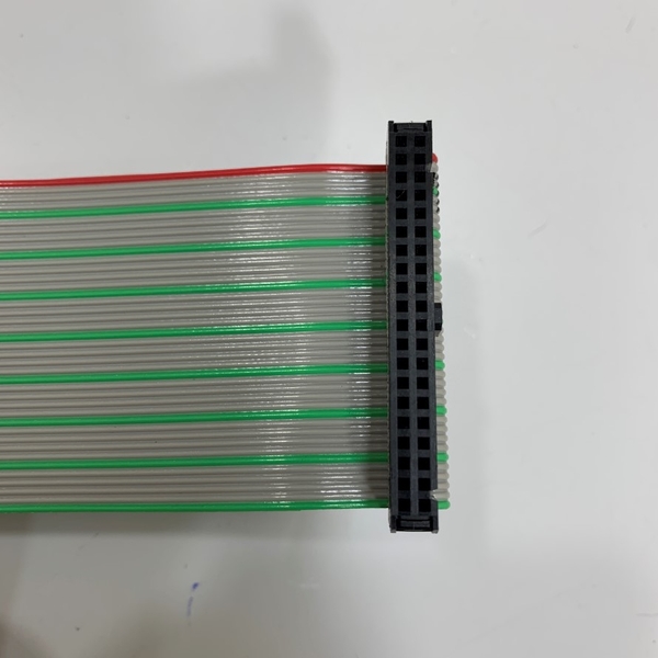 Cáp IDC 40 Pin Flat Ribbon Rainbow IDC Female Pitch 2.54mm 2-Row Gold ...