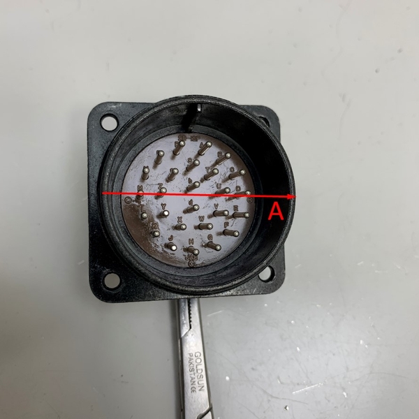 Đầu Jack JAE 28-12P 26 Pin Male Circular Connector 26 Way Socket ...