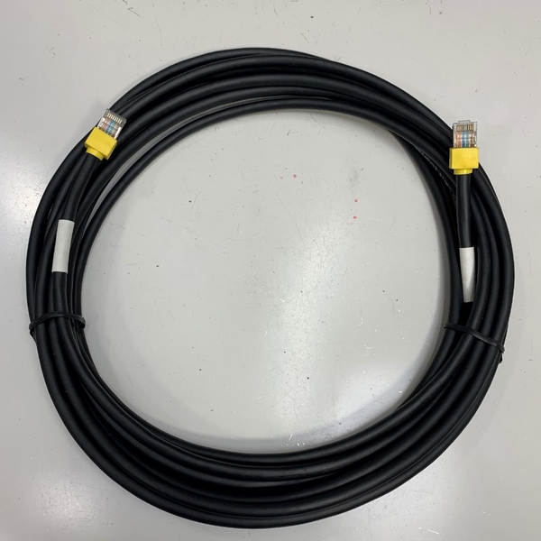 Cáp Mạng Công Nghiệp 7M 23FT CAT5E RJ45 S/FTP Ethernet Patch Black ...