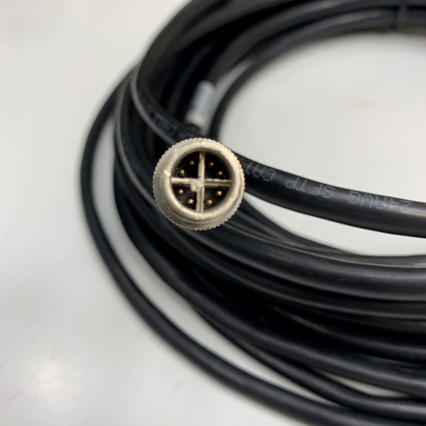 Cáp OEM OP-88666 Keyence M12 X-Coded 8 Pin Male to RJ45 Gigabit ...
