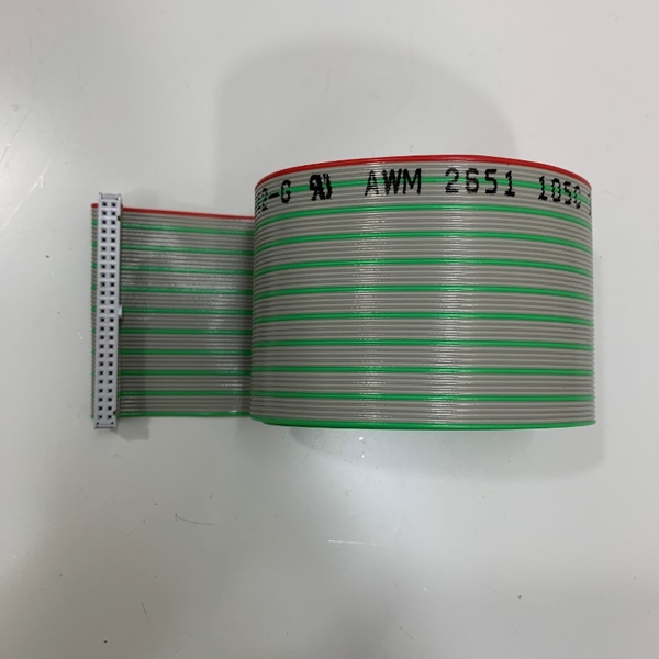 Cáp IDC 50 Pin Flat Ribbon I/O Cable Colourful Rainbow 2.54mm Pitch ...