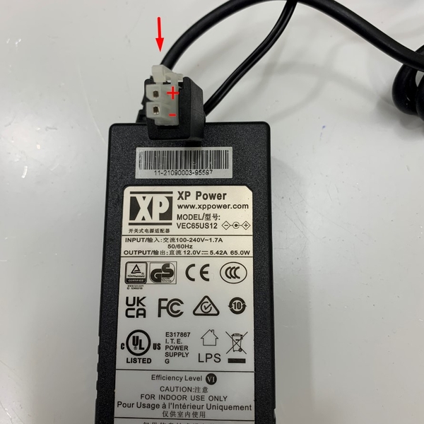 Adapter 12V 5.42A 65W XP Power OEM FSP036-RAB Connector Size Molex 2 ...