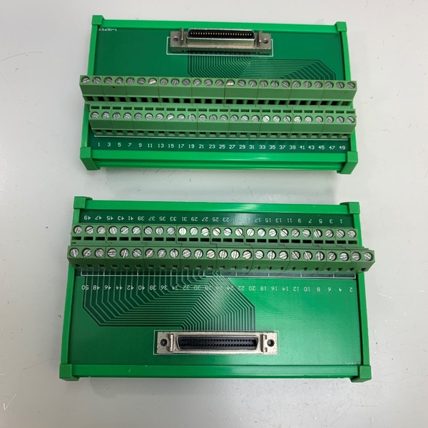 Cầu Đấu Original Advantech ZS291-1 SCSI MDR 50 Pin Female Terminal board Interface Module, DIN ...