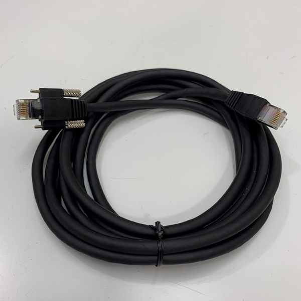 Cáp Shielded GigE RJ45 to GigE RJ45 Ethernet CAT6 S/FTP Screw Locking ...