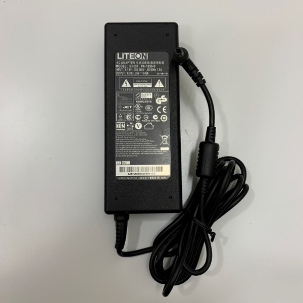 Adapter 24V 3.42A LITEON PA-1820-0 Connector Size 5.5mm x 2.5mm For ...
