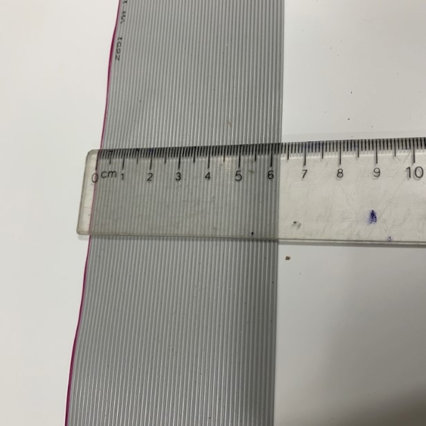 Cáp 50 Pin Flat Ribbon Cable 1.27mm Pitch 50 Way Unscreened 63.5mm ...