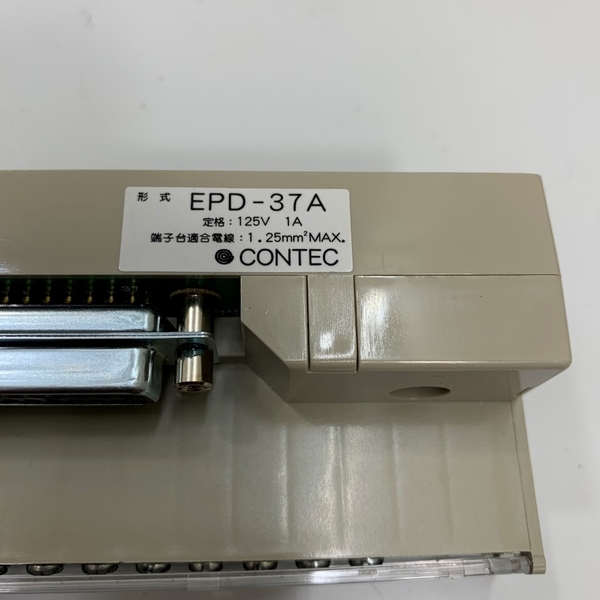 Module Contec EPD-37A 125V 1A 37 Pin D-Sub Connector Female Terminal ...
