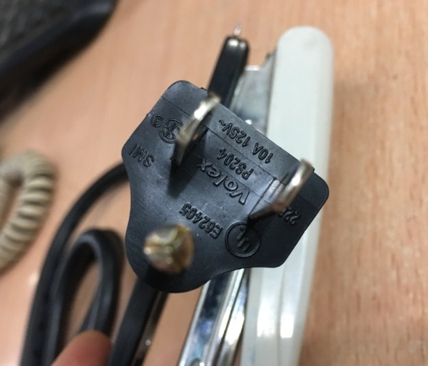 Dây Nguồn VOLEX PS204 V1625 NEMA 5-15P to C13 AC Power Cord 10A 125V ...