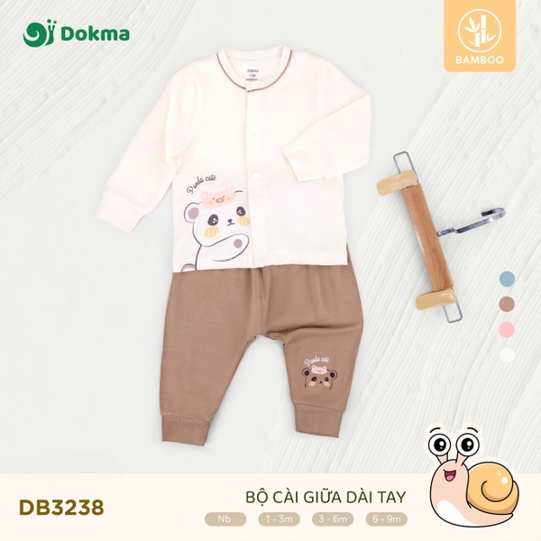 Bộ Cài Giữa Dài Tay Dokma Store