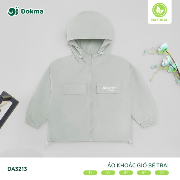 Áo khoác gió bé trai Dokma Store
