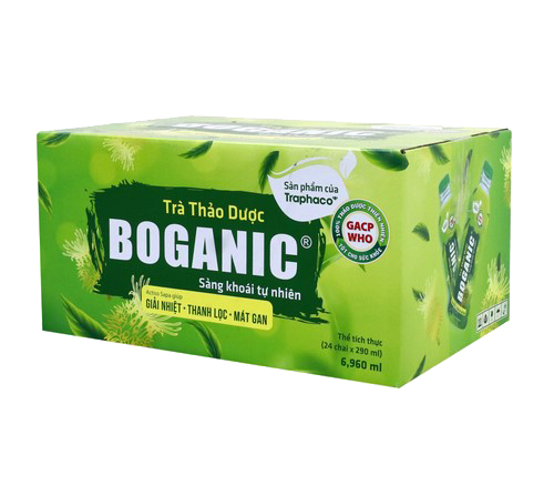 Trà thảo dược Boganic Traphaco hỗ trợ giải nhiệt, thanh lọc, mát gan ...