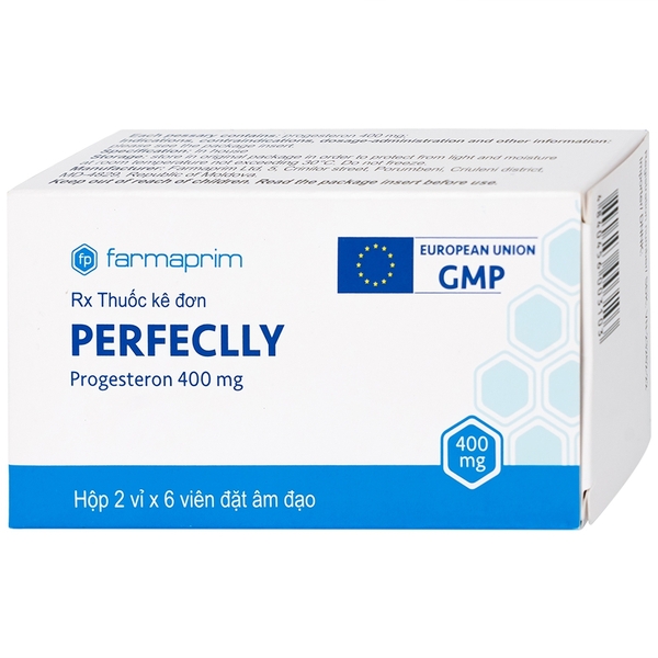 Perfeclly 400mg Farmaprim 2 vỉ x 6 viên