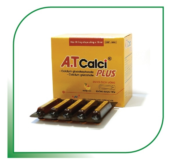 A.T CALCI PLUS, calci, bổ sung canxi | Công ty cổ phần Y học Quốc tế