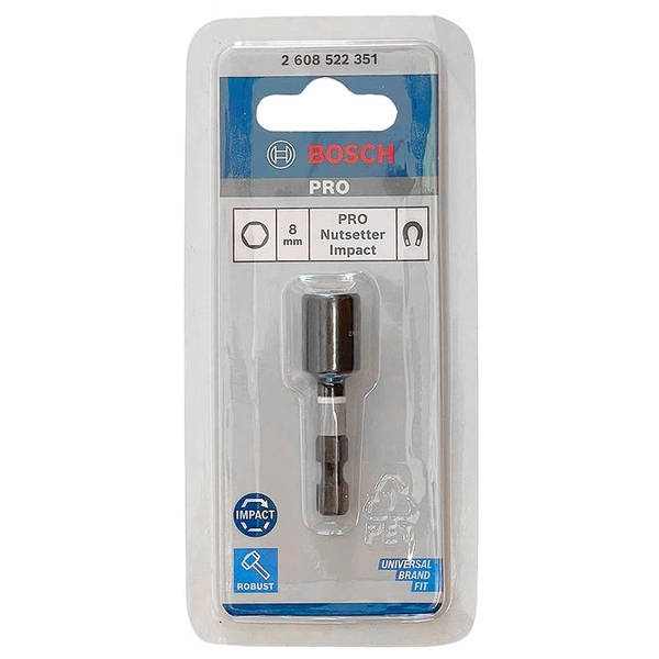 Đầu tuýp vặn ốc Impact Control 8mm có từ Bosch 2608522351