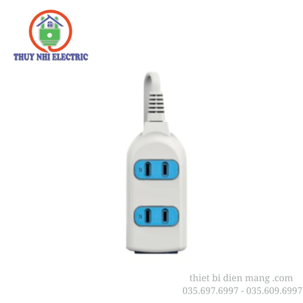 Ổ Cắm Mini Goneo tiêu chuẩn Philippin GNTP-J030
