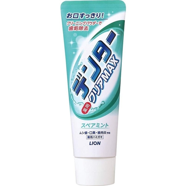 KEM ĐÁNH RĂNG LION DENTOR CLEAR MAX SPARE MINT 140G - 4903301186441 Hộ ...