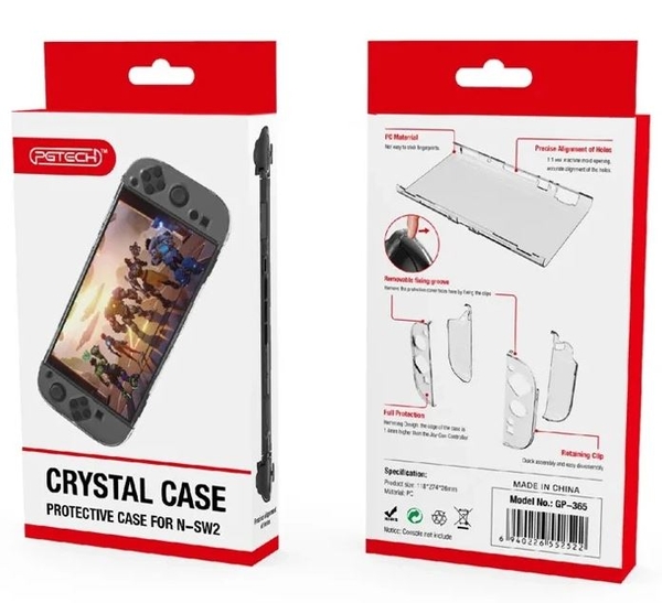 Ốp trong suốt (Crystal) cho máy Nintendo Switch 2 (Crystal Case ...