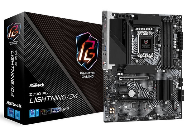 MAINBOARD ASROCK Z790 PG LIGHTNING D4 (DDR4) Vietrender - Workstation ...