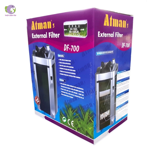 Lọc thùng Atman DF700 | Thủy Sinh Tím