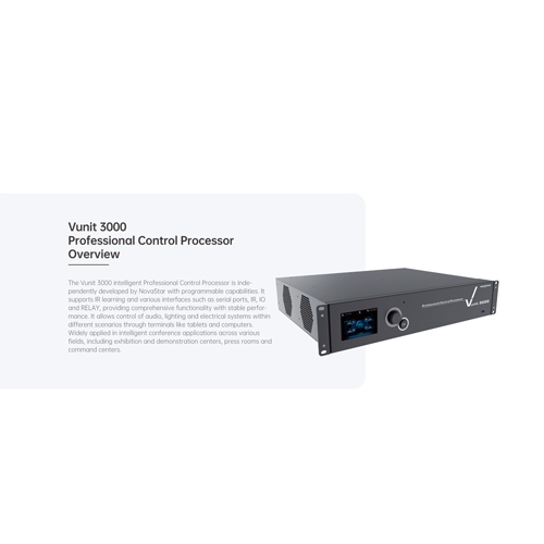 Bộ sử lý điều khiển novastar Vunit 3000 CÔNG TY TNHH XNK LCC VIỆT NAM
