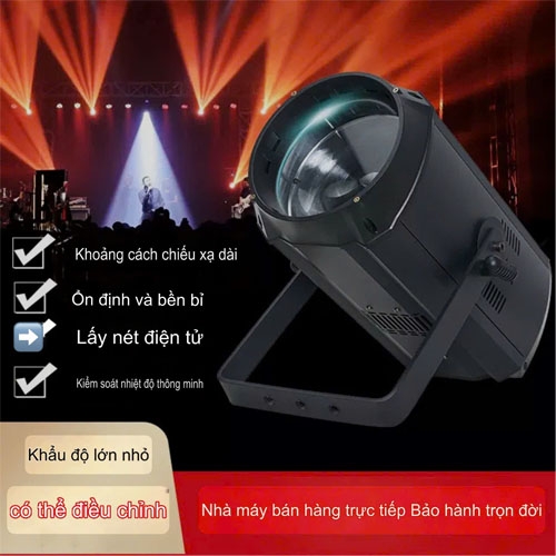 Đèn pha LED COB zoom par 200W/300W màu trắng CÔNG TY TNHH XNK LCC VIỆT NAM