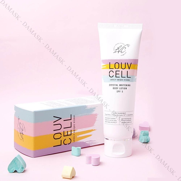 Sữa Dưỡng Thể Trắng Da Louv Cell Crystal Damask - Mỹ Phẩm Chính Hãng