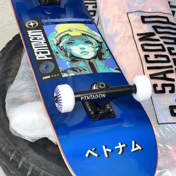 PENTAGON VIETNAM CYBER BLUE FOIL DECK