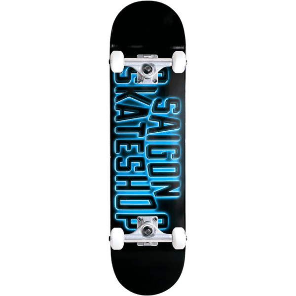 SAIGON SKATESHOP BEAMIN LOGO BLACK/BLUE COMPLETE