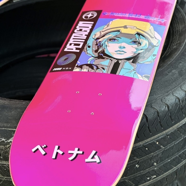 PENTAGON VIETNAM CYBER PINK FOIL DECK