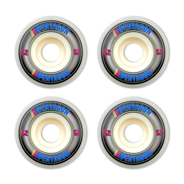 PENTAGON STREET TECH 101A BLACK SPEED WHEELS 52MM