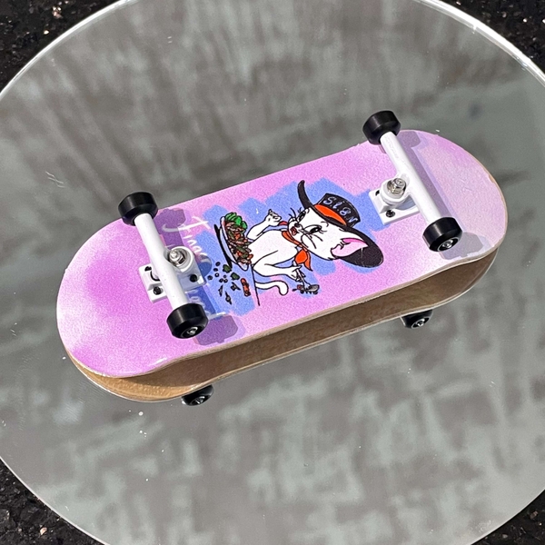 SIGN TOMMIE PINK FINGERBOARD 34MM