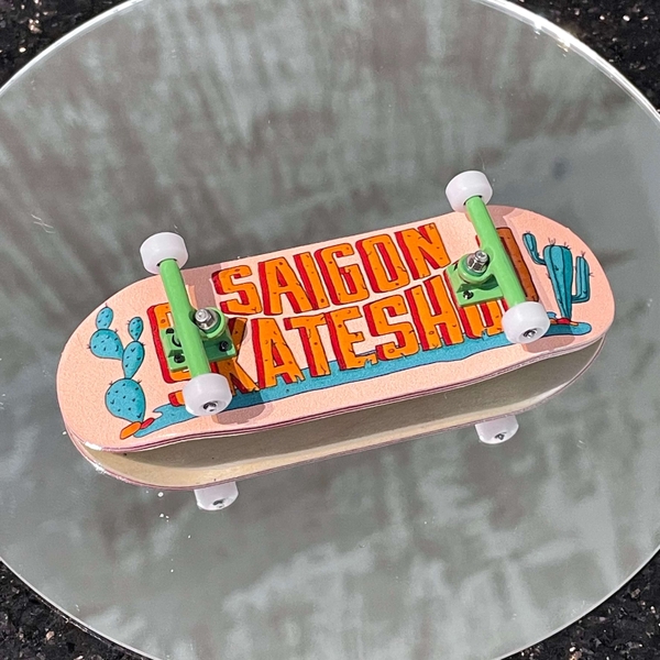 SAIGON SKATESHOP SAHARA SOUL CRUISER SHAPE FINGERBOARD 34MM