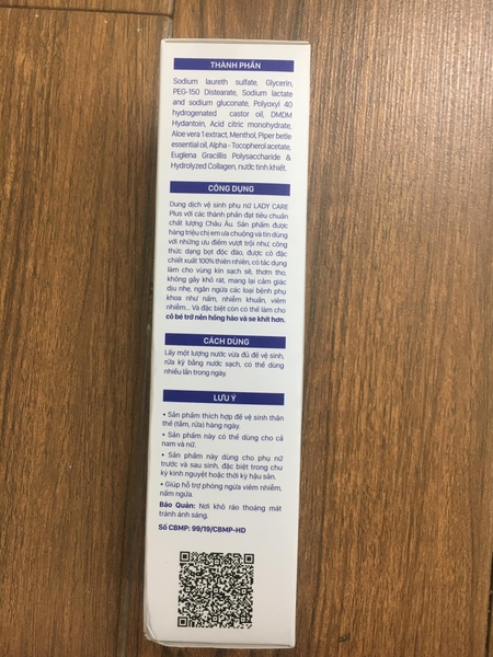 Lady Care Plus | nhathuocyentrang