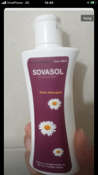 Sovasol 100ml | nhathuocyentrang