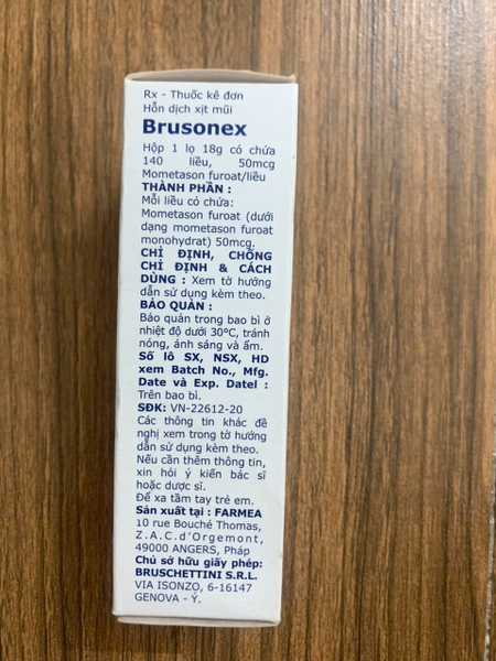 Brusonex | nhathuocyentrang