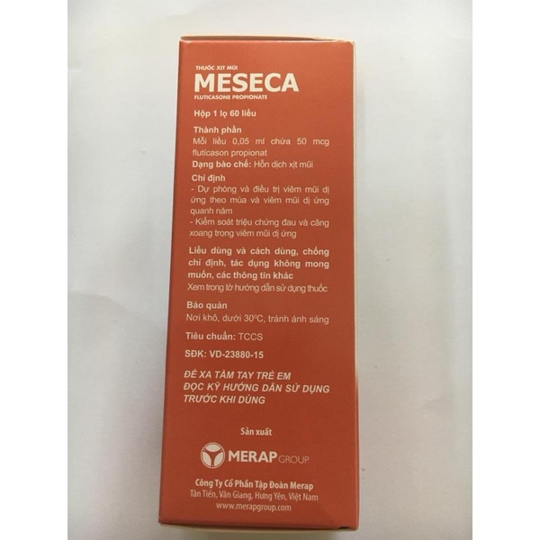 Meseca 60 liều/tai-mũi-họng-răng miệng/thuốc tân dược/nhathuocyentrang.com