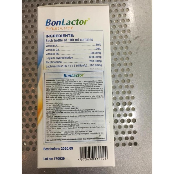 Bonlactor/men tiêu hóa/sản phẩm thảo dược - vitamin/nhathuocyentrang.com