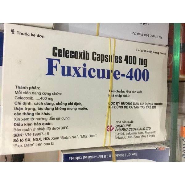 Fuxicure 400mg/Giảm đau-hạ sốt-chống viêm/thuốc tân dược ...