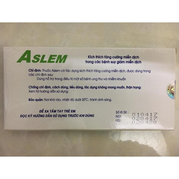 Aslem/Thuốc tiêm - truyền/thuốc tân dược/nhathuocyentrang.com