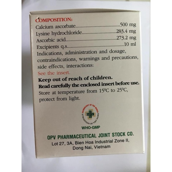 CalciLife 10ml/ Bổ sung canxi/ Thuốc thảo dược - vitamin ...